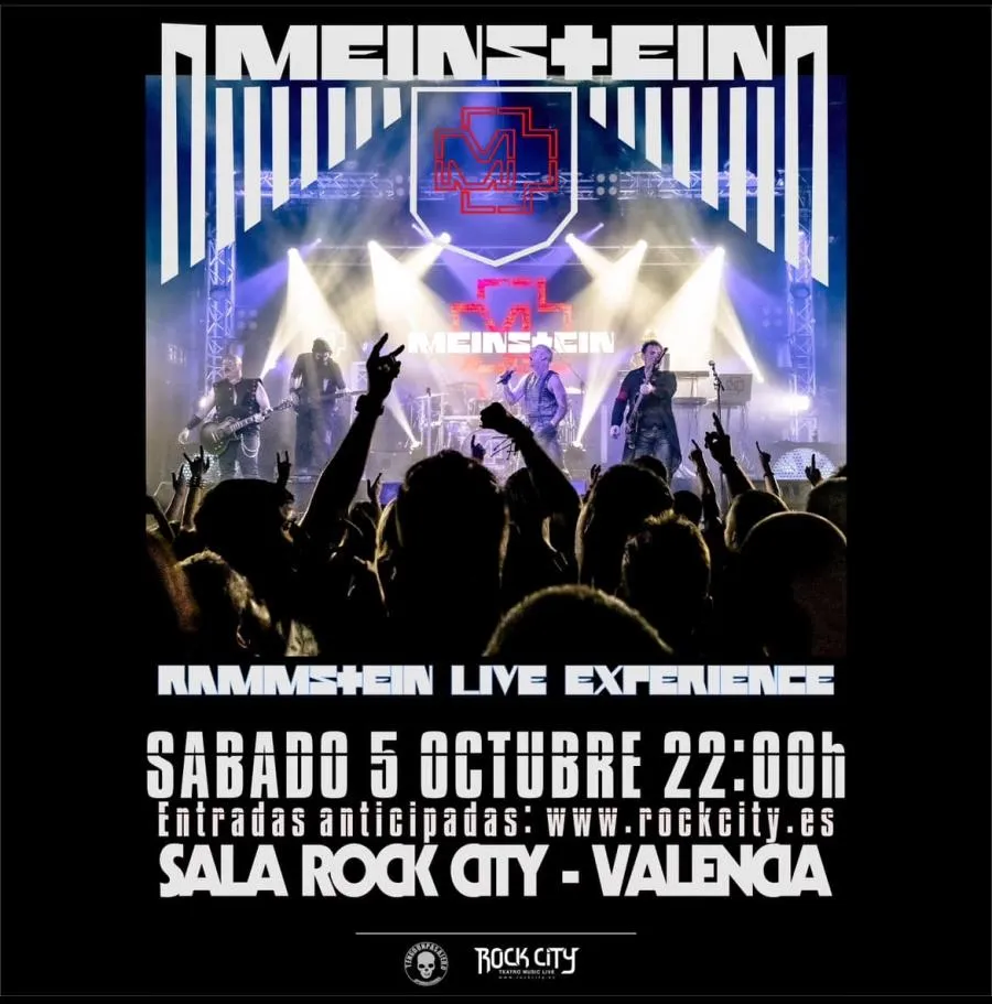 Event Meinstein - 05/10/2024 - Valencia (Almàssera) - Rock City - Spain