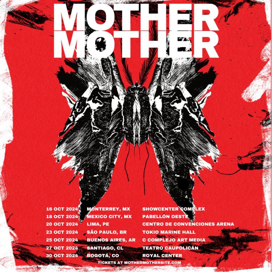 Event Mother Mother - 27/10/2024 - Santiago - Teatro Caupolican - Chile