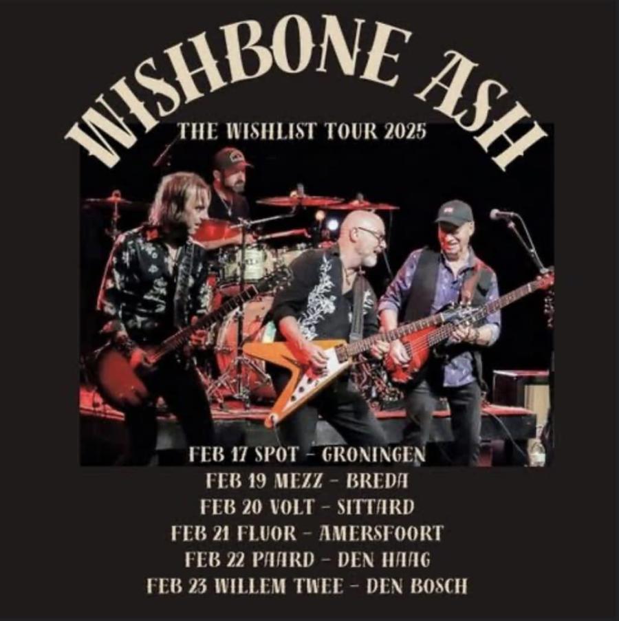Event Wishbone Ash - 20/02/2025 - Sittard - Volt - Netherlands