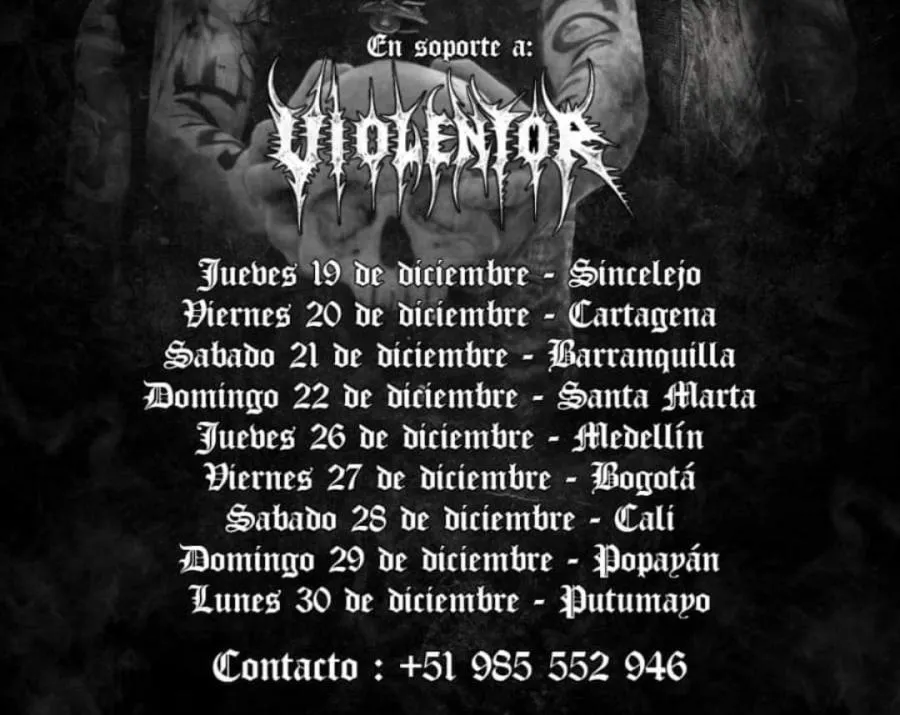 Event Violentor - 19/12/2024 - Sincelejo - TBD - Colombia