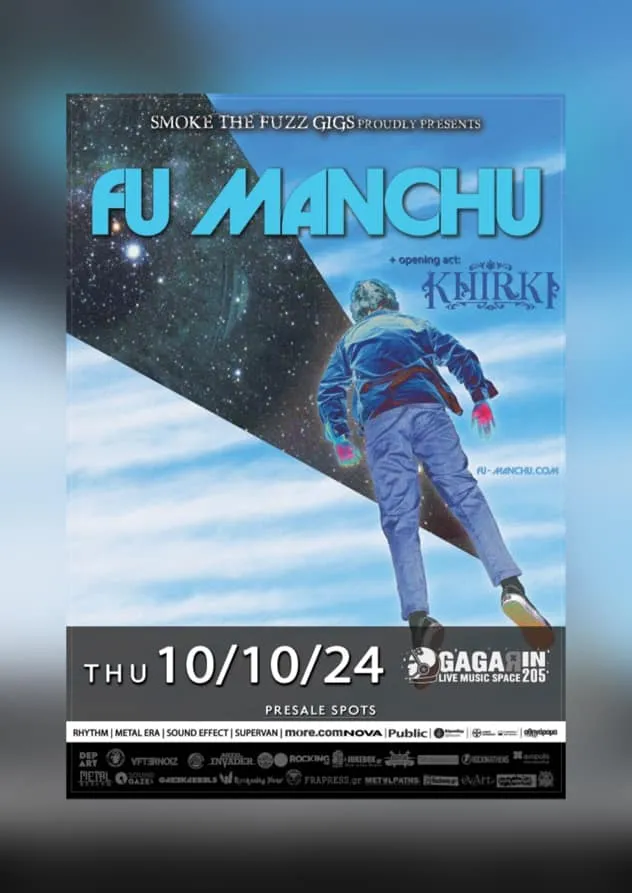 Event Fu Manchu - 10/10/2024 - Athens - Gagarin 205 - Greece