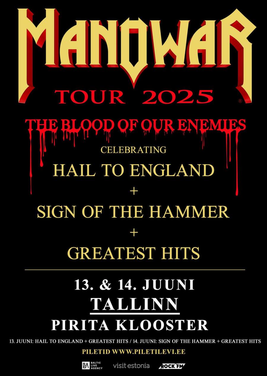 Event Manowar - 13/06/2025 - Tallinn - Pirita Klooster - Estonia