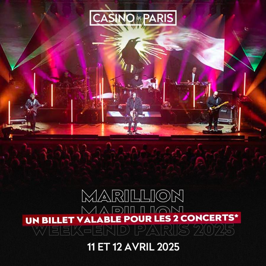 Event Marillion - 12/04/2025 - Paris - Casino De Paris - France