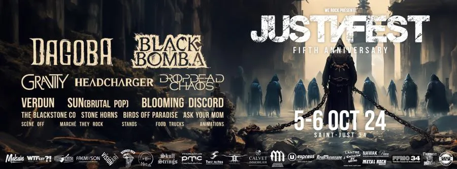 Just'N'Fest 2024 - 05/10/2024 (2 days) - Saint-Just - salle René ...