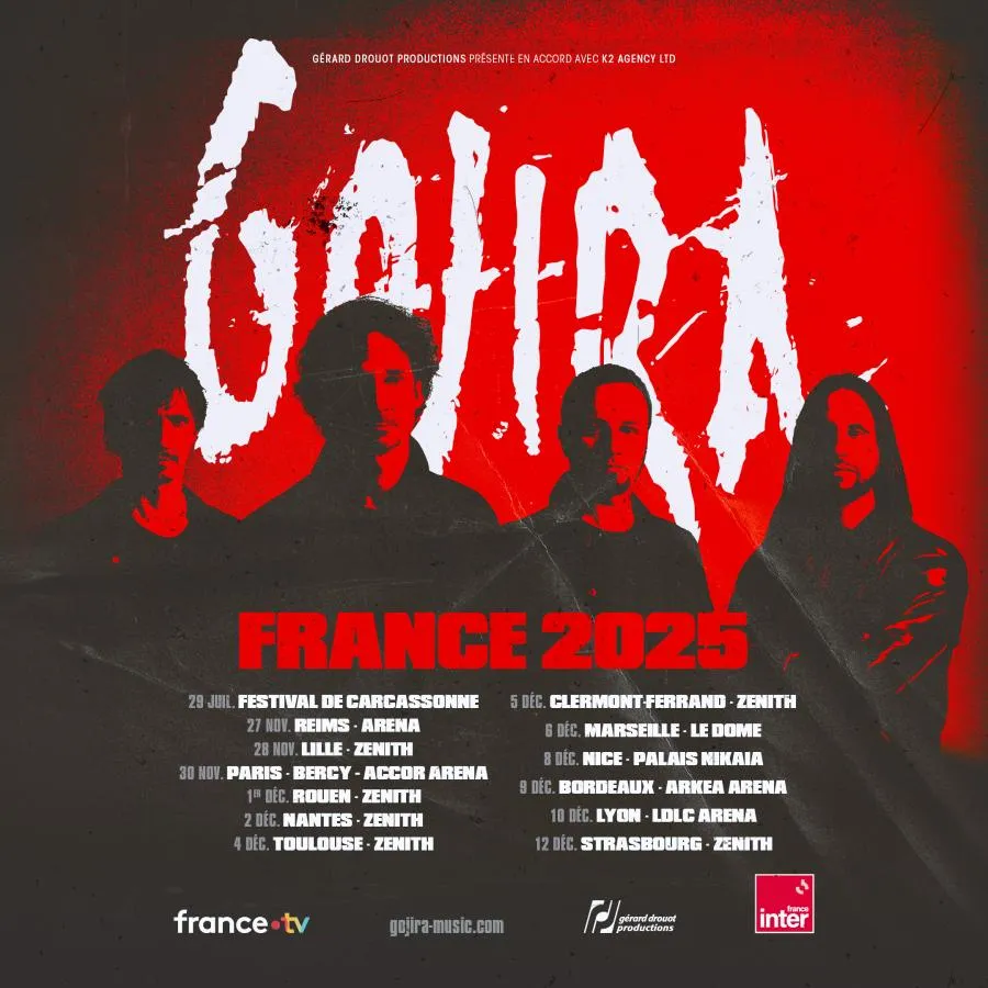Event Gojira - 29/07/2025 - Carcassonne - Théâtre Jean Deschamps - France