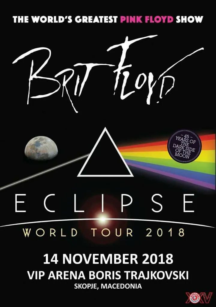 Event Brit Floyd - 14/11/2018 - Skopje - Boris Trajovski Arena - North ...