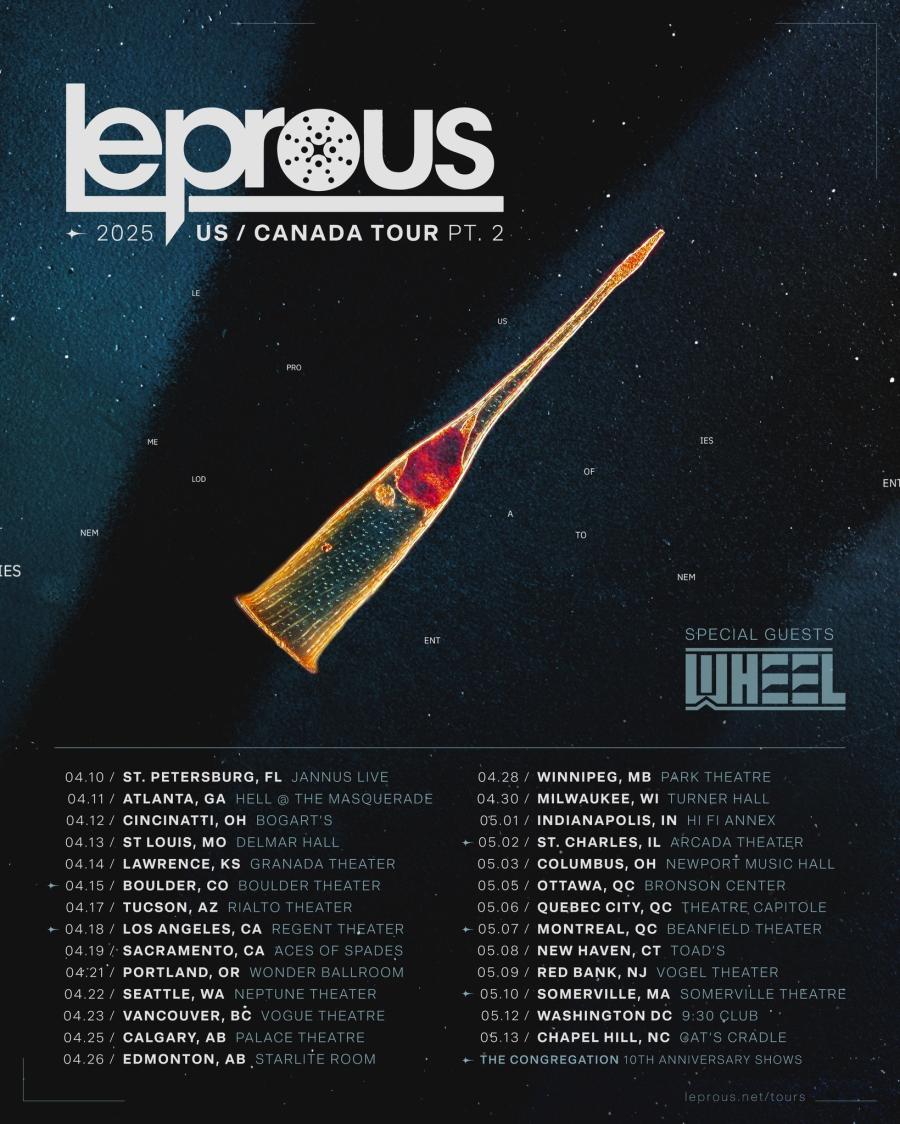 Event Leprous - 12/04/2025 - Cincinnati - Bogarts - United States