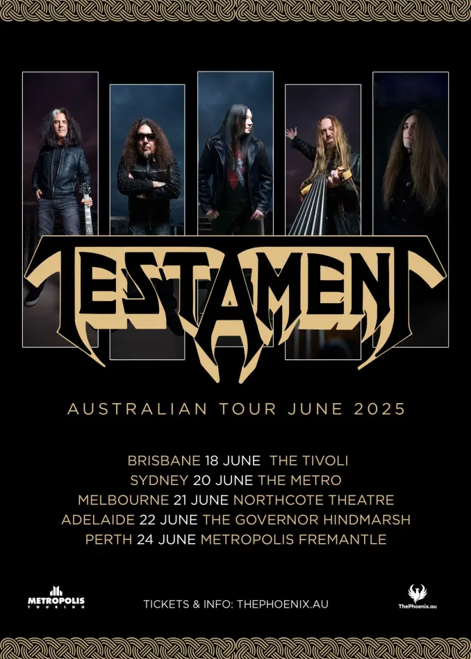 Event Testament - 21/06/2025 - Melbourne - Northcote Theatre - Australia