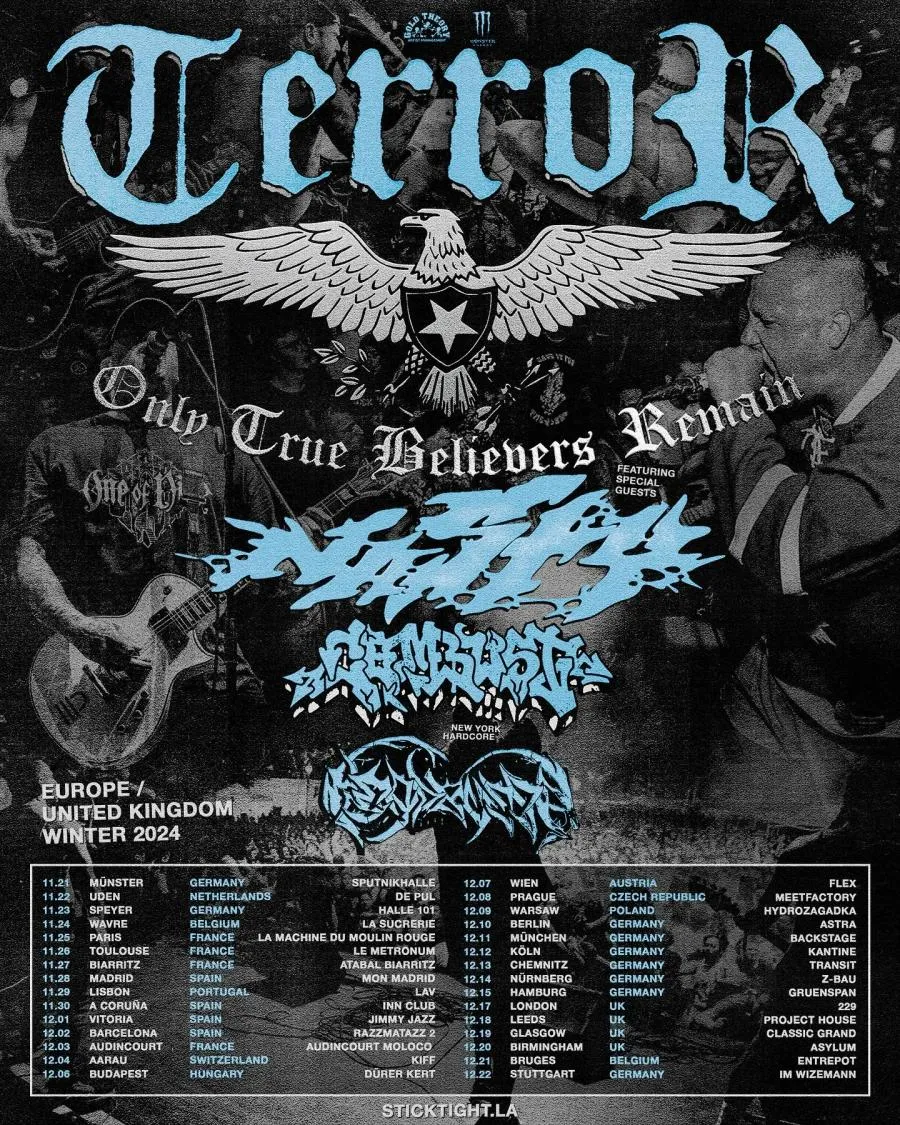 Terror + Nasty + Combust - 09/12/2024 - Warsaw - Hydrozagadka - Poland