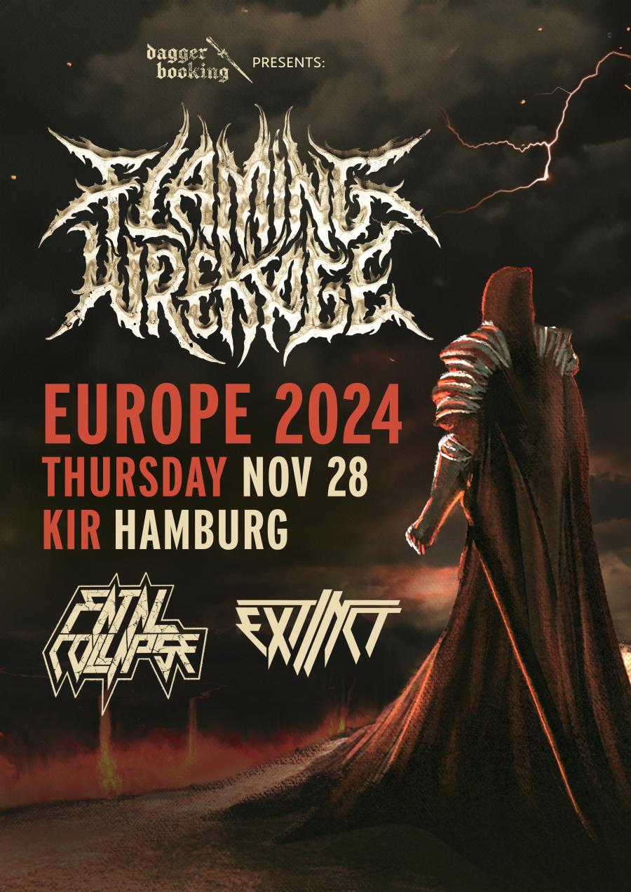 Flaming Wrekage + Fatal Collapse + Extinct - 28/11/2024 - Hamburg - Kir ...