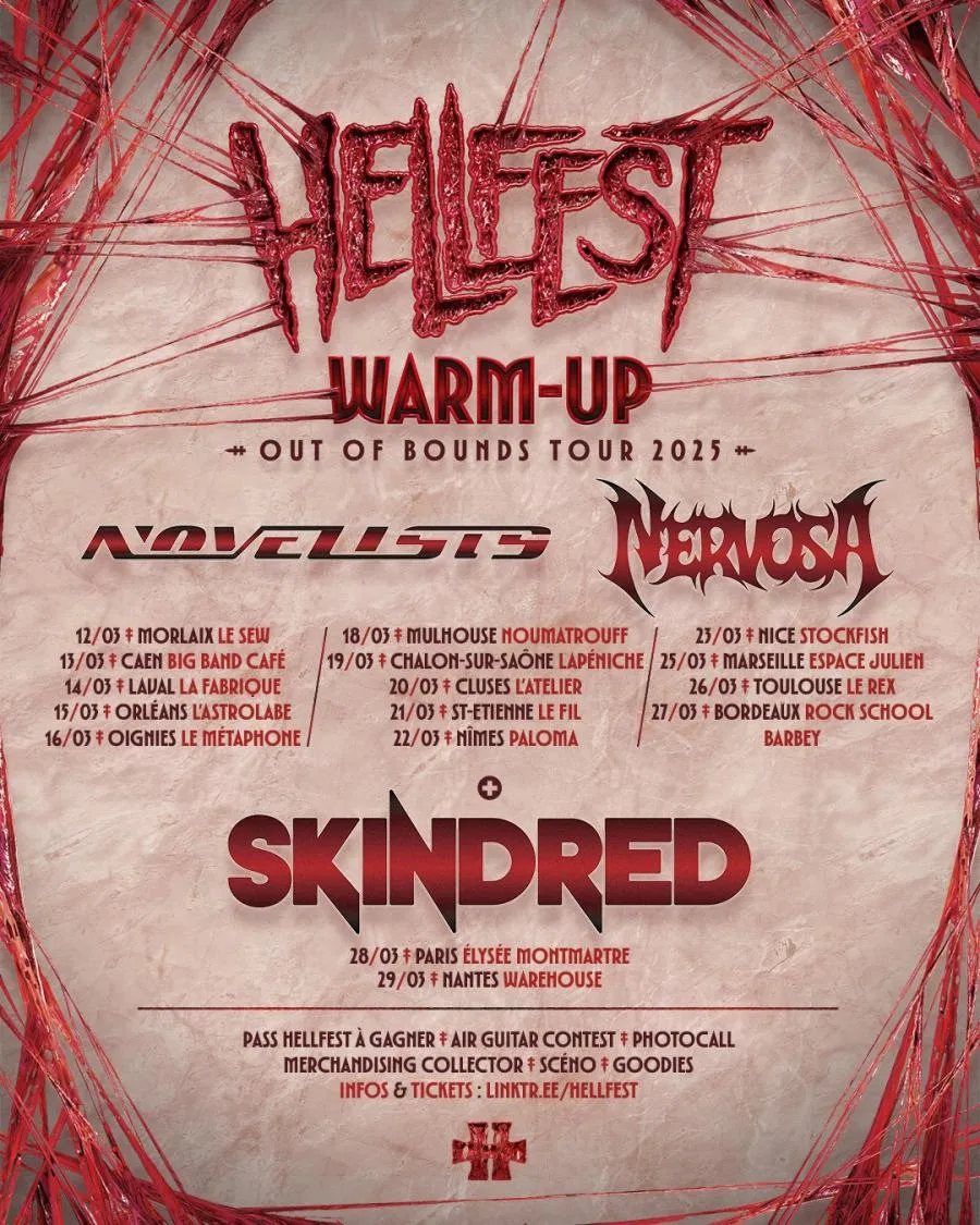 Hellfest Warm-up Tour 2025 - 21/03/2025 - Saint Etienne - Le Fil - France