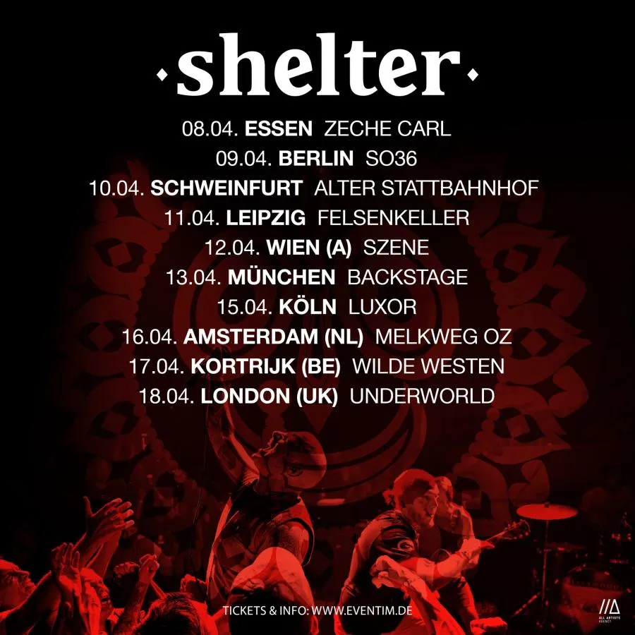 Event Shelter - 09/04/2025 - Berlin - SO36 - Germany