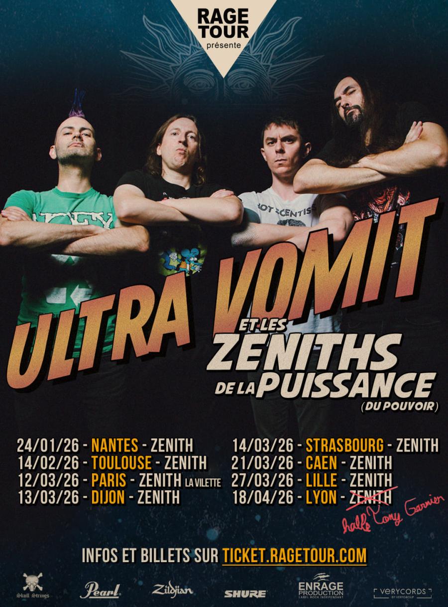 Event Ultra Vomit - 14/02/2026 - Toulouse - Zenith - France