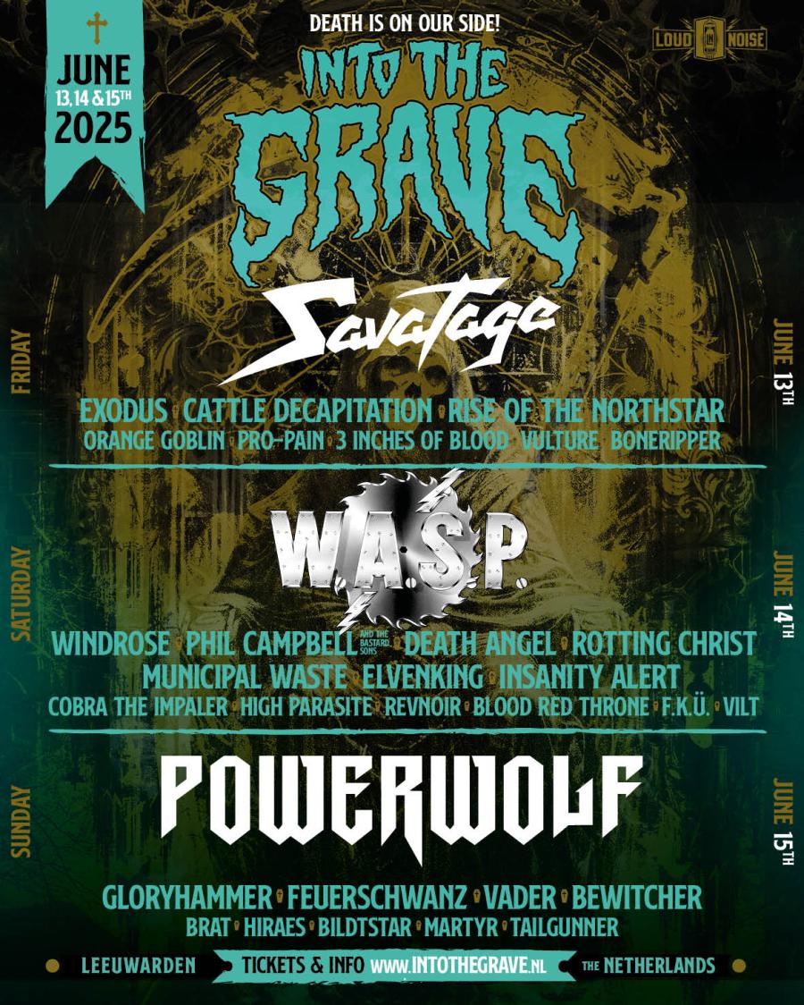 Into The Grave 2025 - 13/06/2025 (3 days) - Leeuwarden - Netherlands
