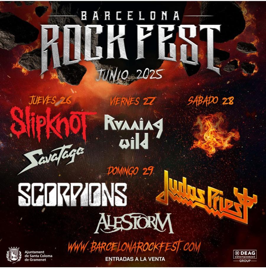 Rock Fest Barcelona 2025 - 26/06/2025 (4 days) - Barcelona - Parc de Can Zam - Spain