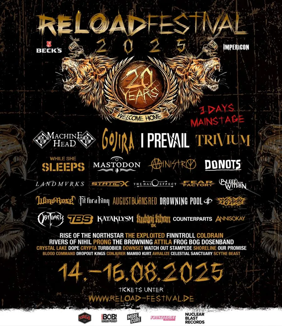 Reload Festival 2025 - 14/08/2025 (3 days) - Sulingen - Germany