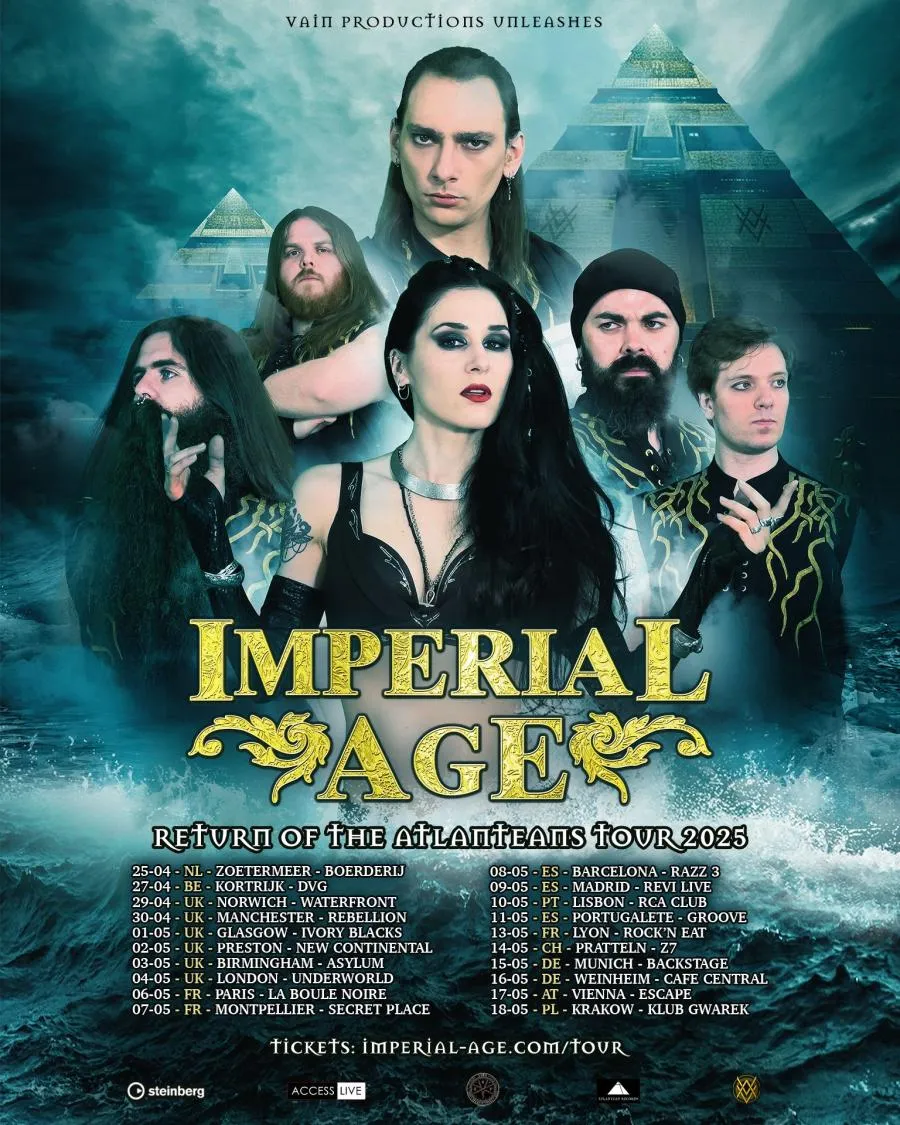 Imperial Age - Return of the Atlanteans Tour 2025 - 02/05/2025 ...