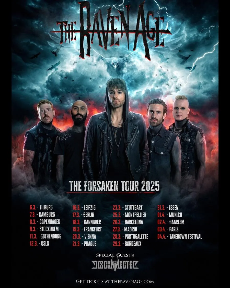 The Raven Age - The Forsaken Tour 2025 - 20/03/2025 - Wien / Vienna ...