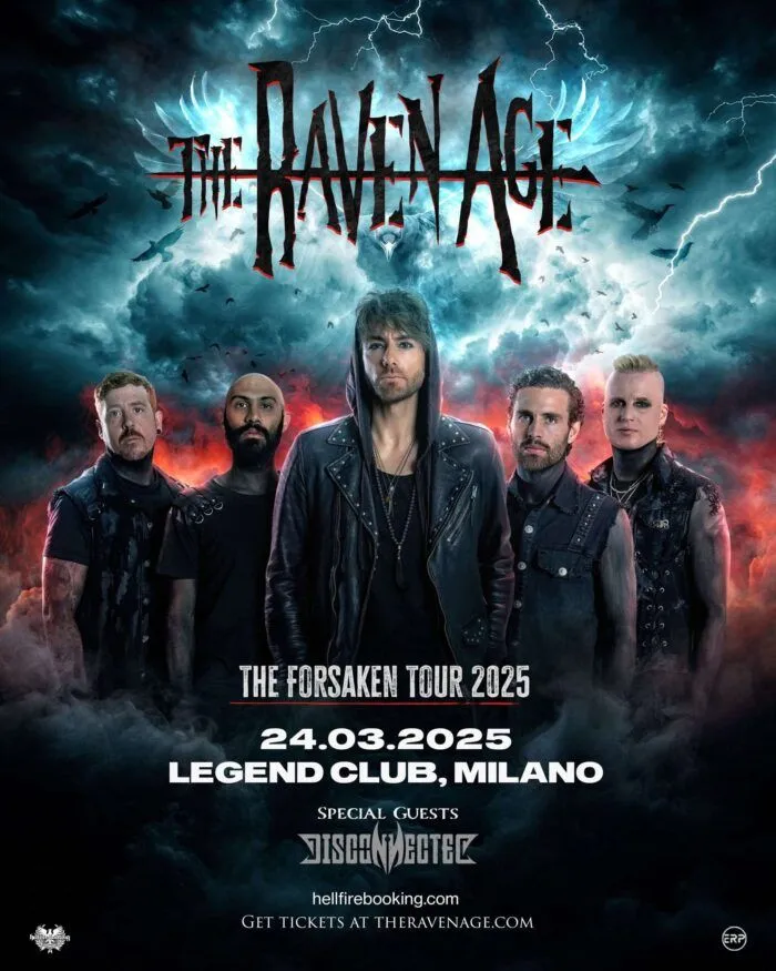The Raven Age - The Forsaken Tour 2025 - 24/03/2025 - Milano - Legend ...