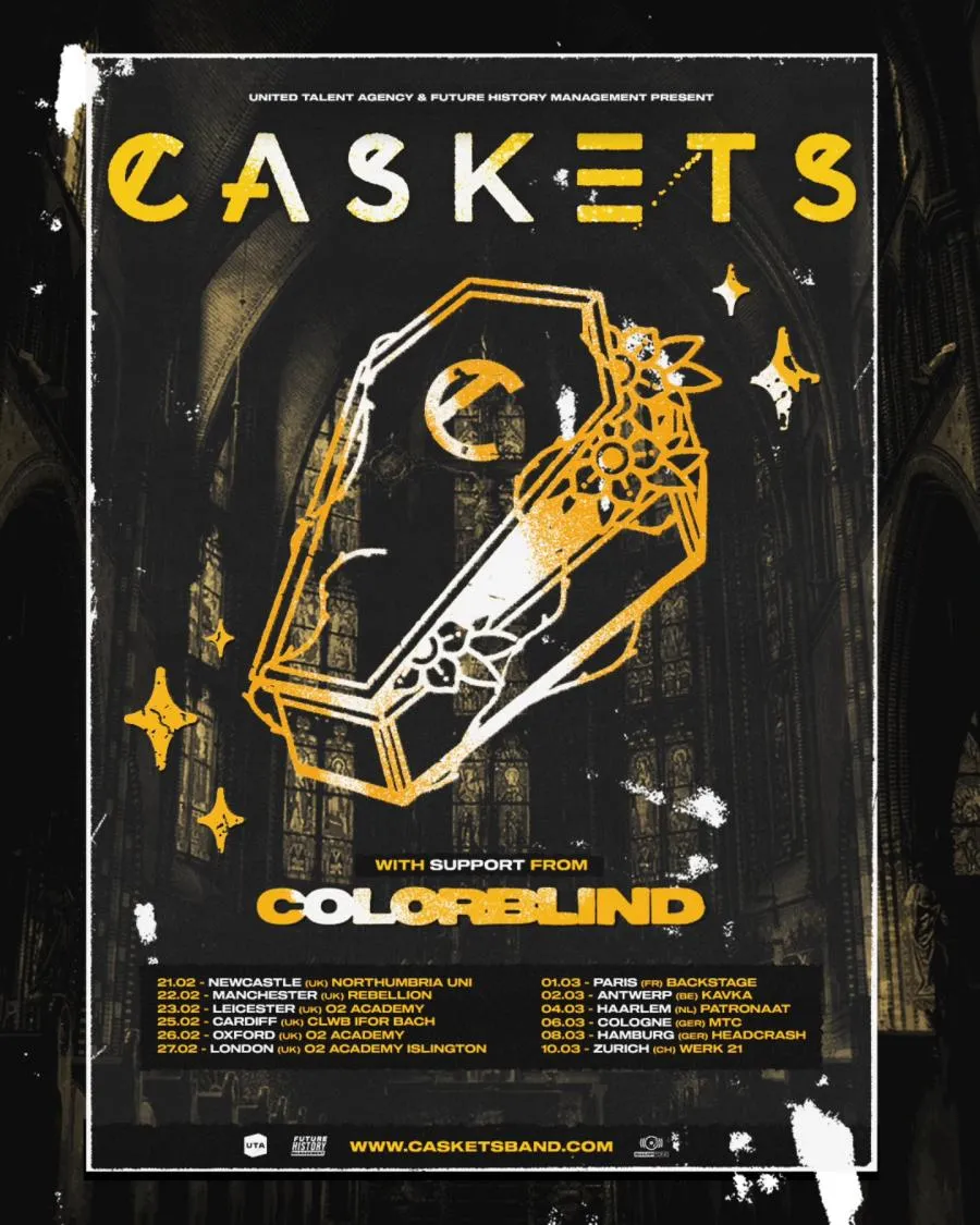 Event Caskets - 26/02/2025 - Oxford - O2 Academy - United Kingdom