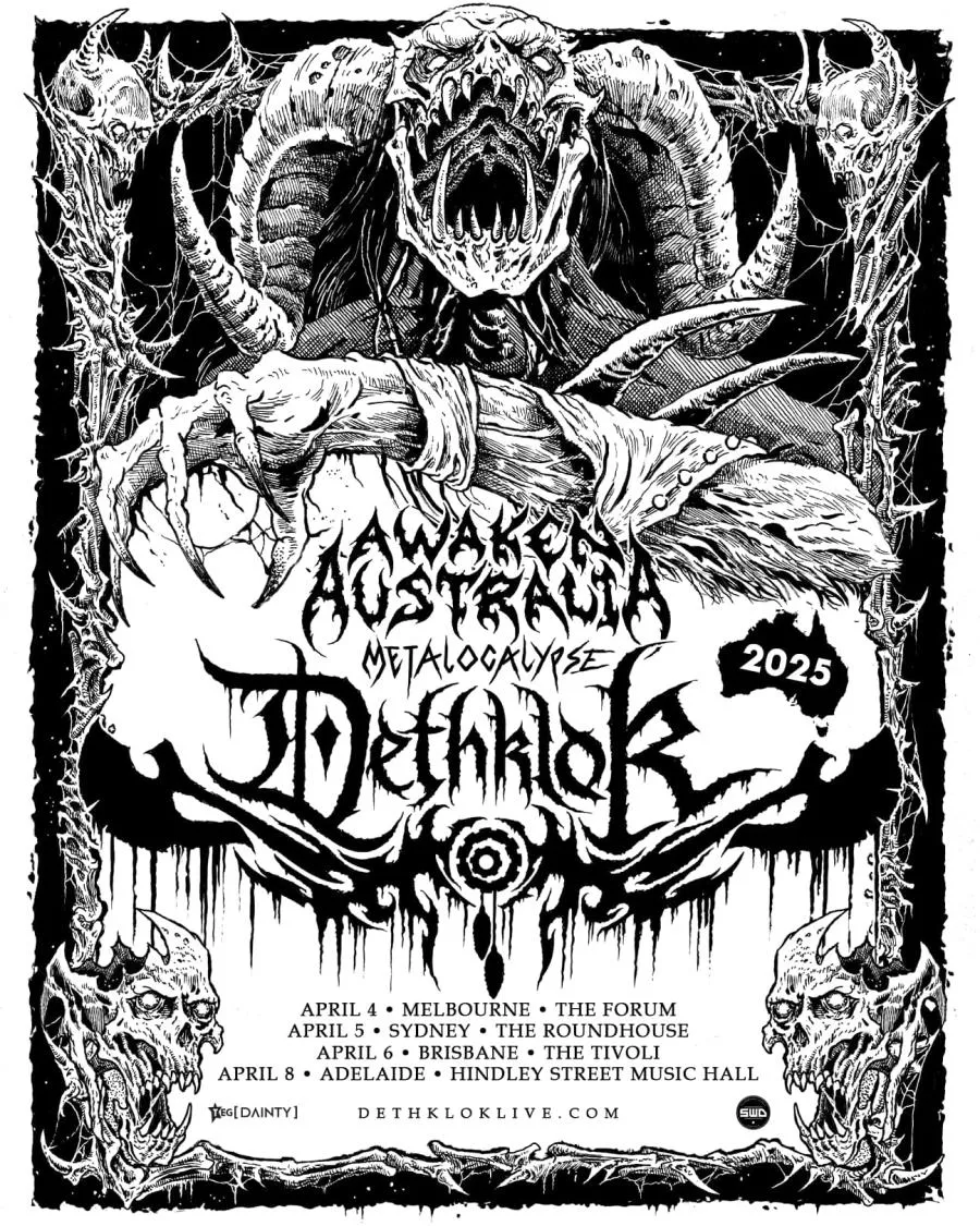 Event Dethklok - 05/04/2025 - Sydney - UNSW Roundhouse - Australia