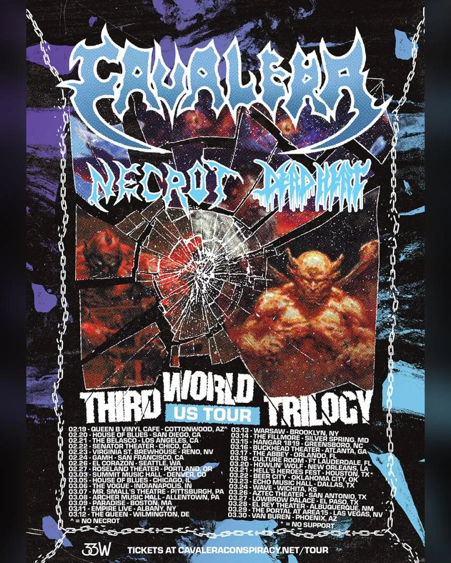 Event Cavalera - 24/03/2025 - Wichita - WAVE - United States