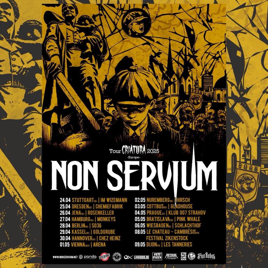 Non Servium - EU Tour Criatura 2025 - 28/04/2025 - Berlin - SO36 - Germany