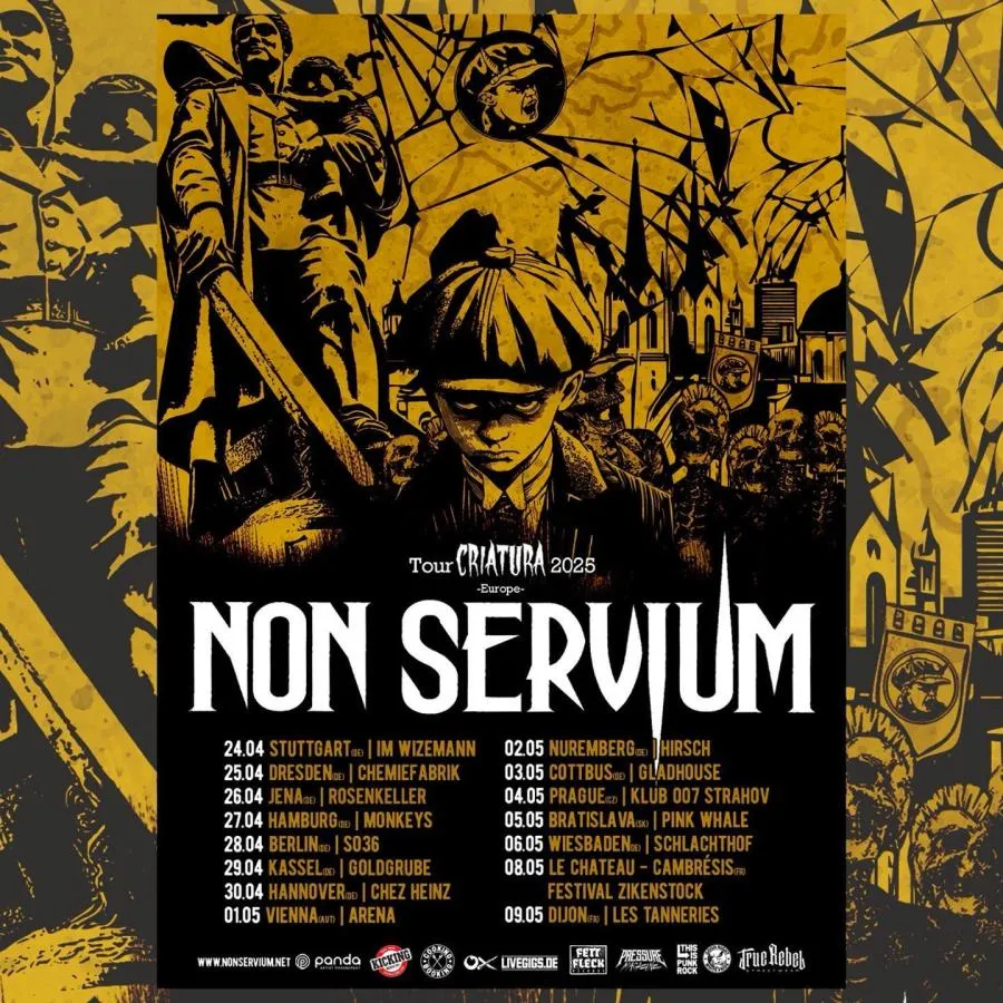 Non Servium - EU Tour Criatura 2025 - 28/04/2025 - Berlin - SO36 - Germany