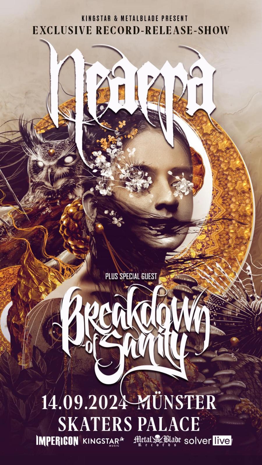 Event Neaera - 14/09/2024 - Münster - Skaters Palace - Germany