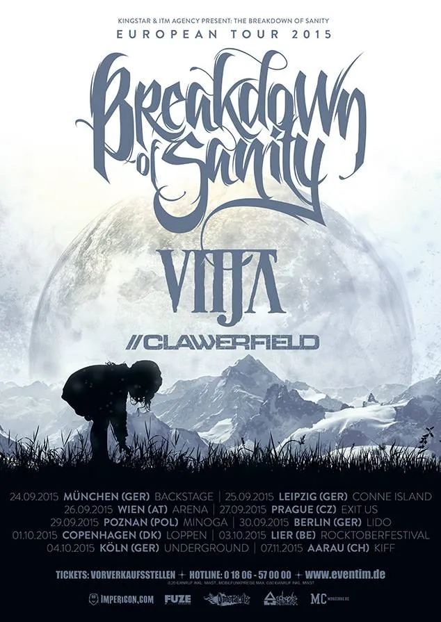 Event Breakdown of Sanity - 29/09/2015 - Poznan - Pod Minoga - Poland