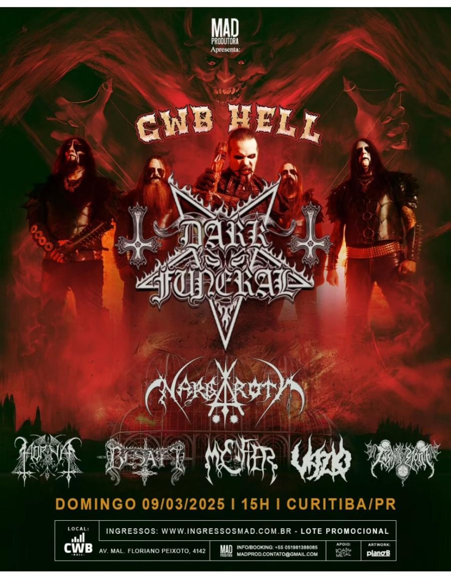 CWB Hell Fest 2025 - 09/03/2025 - Curitiba - CWB Hall - Brazil