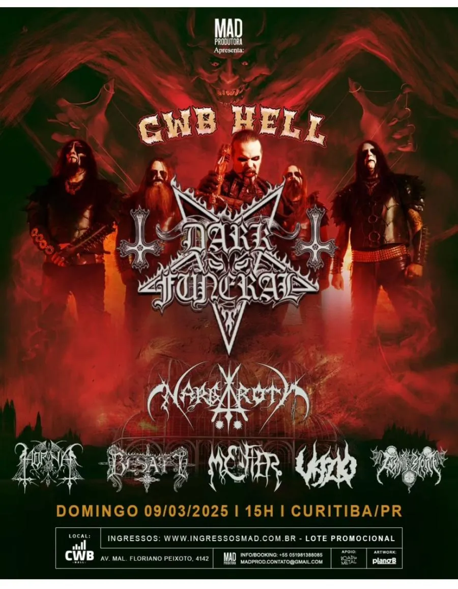CWB Hell Fest 2025 - 09/03/2025 - Curitiba - CWB Hall - Brazil