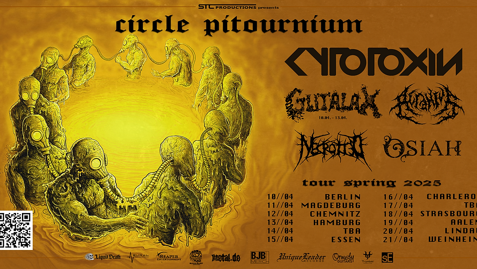 Cytotoxin + Acranius + Necrotted + Osiah + Kanine - 18/04/2025 ...