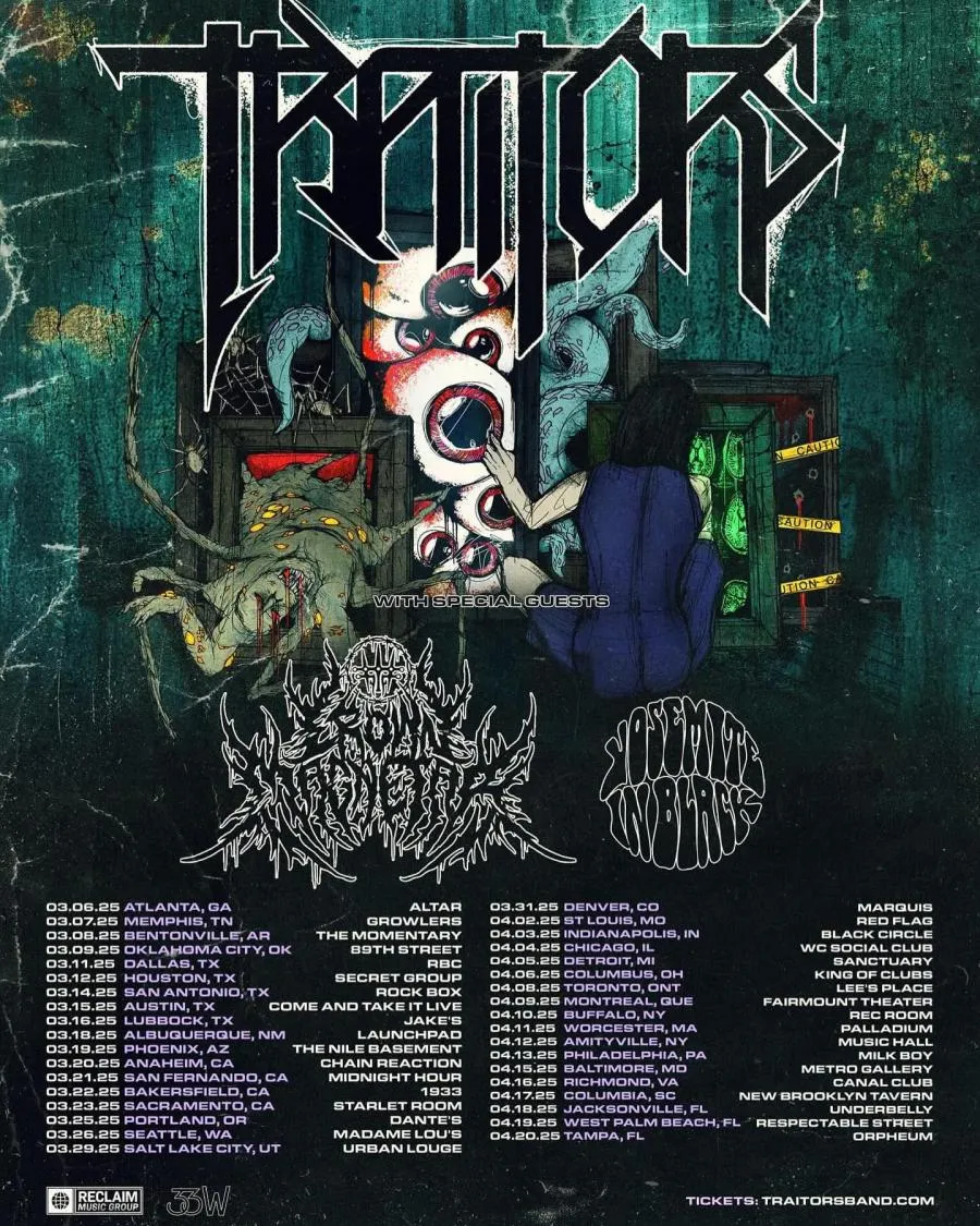 Event Traitors - 12/04/2025 - Amityville - Music Hall - United States