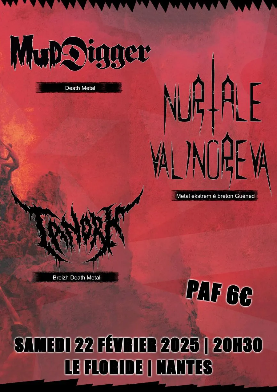 Nurtalë Valinoreva - Mud Digger - Tanork - 22/02/2025 - Nantes - le ...