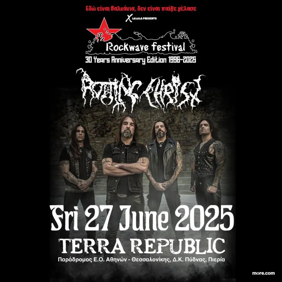 Rockwave Festival 2025 - Primordial & Rotting Christ - 27/06/2025 ...