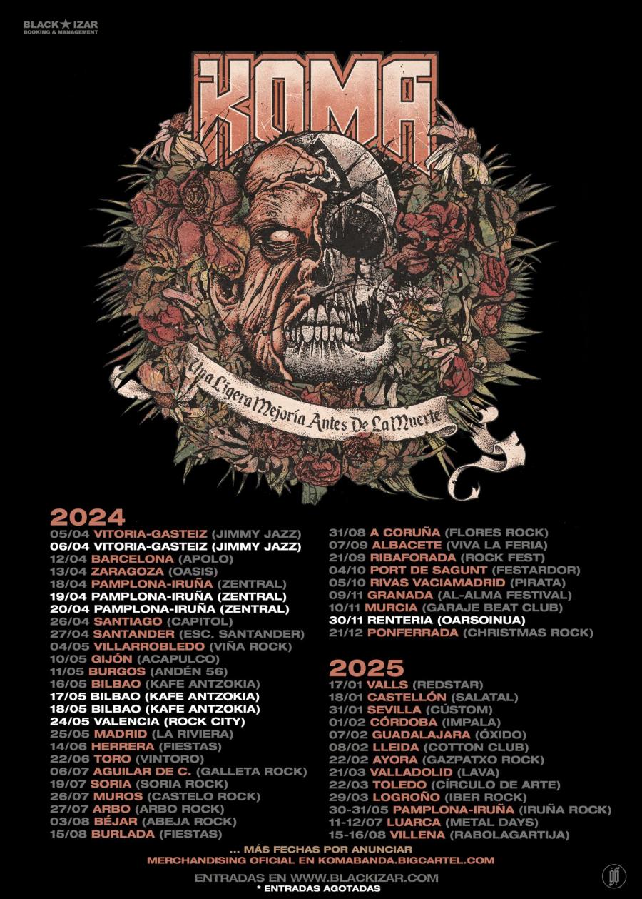 Event Koma - Una ligera mejoría antes de la muerte - 31/01/2025 ...