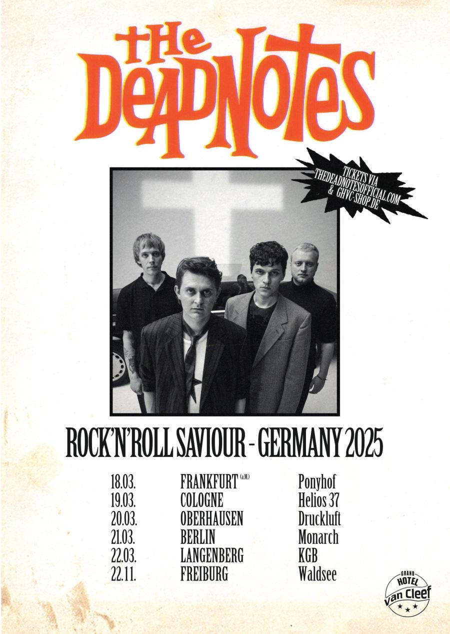 Event The Deadnotes - 19/03/2025 - Köln - Helios 37 - Germany