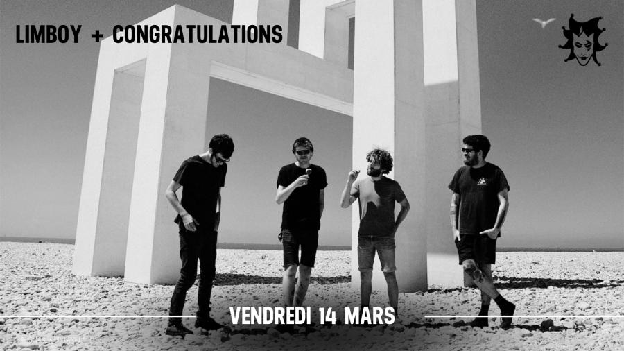 Limboy + Congratulations - 14/03/2025 - Angers - Joker's Pub - France