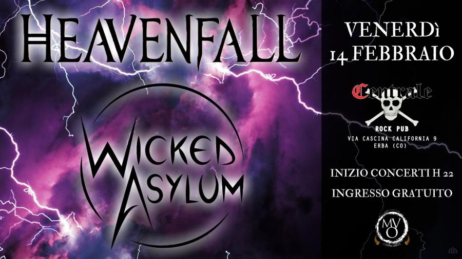 Heavenfall + Wicked Asylum - 14/02/2025 - Erba - Centrale Rock Pub - Italy