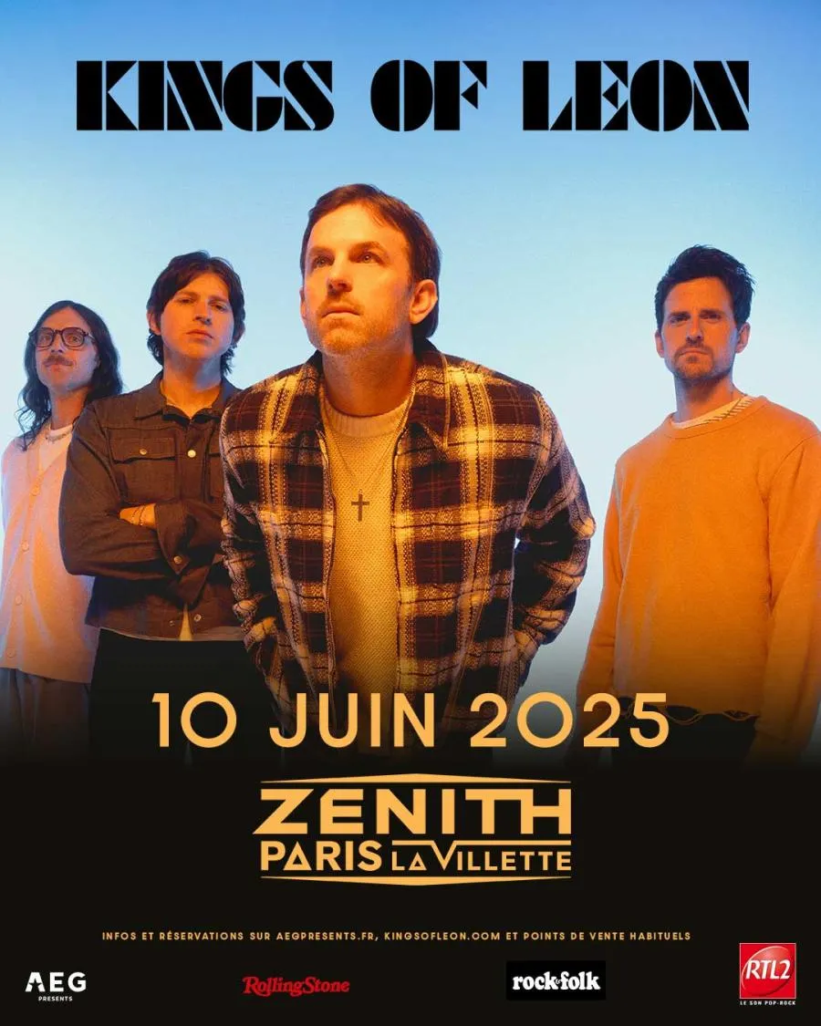 Event Kings Of Leon - 10/06/2025 - Paris - Zenith - France
