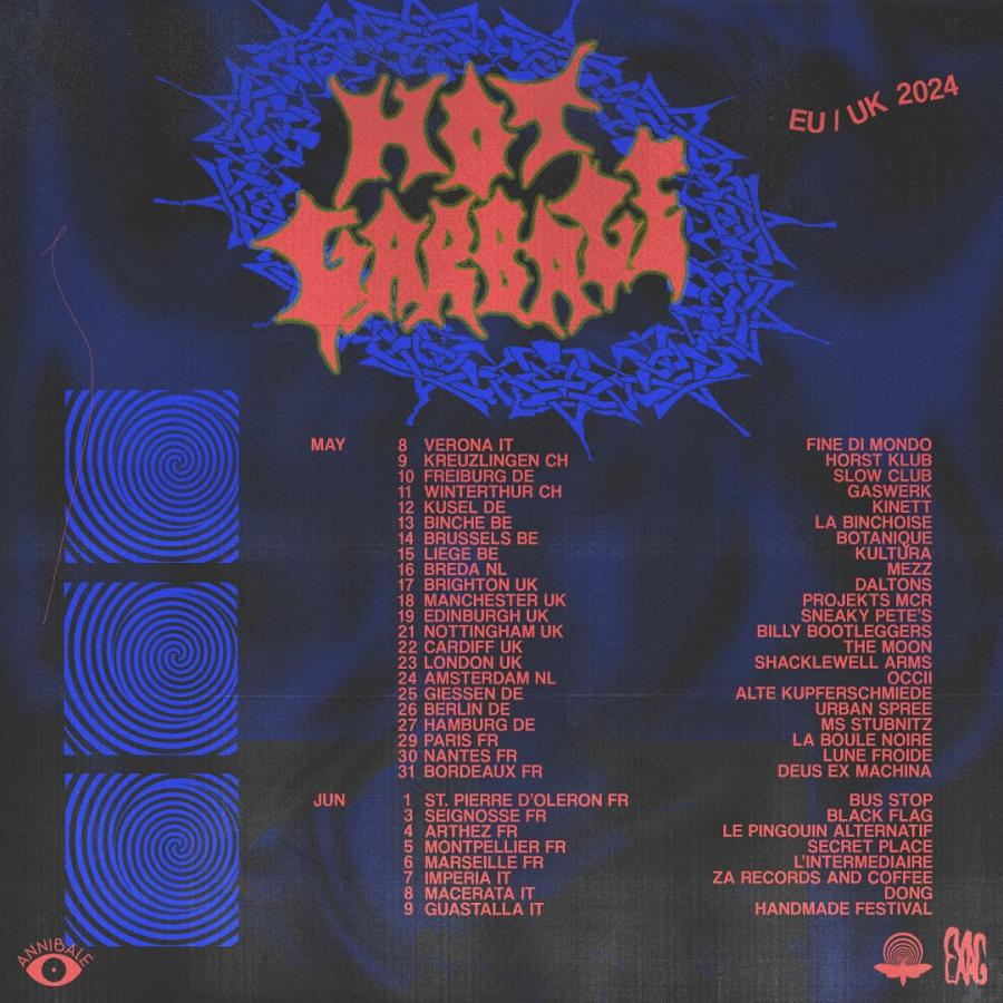 Event Hot Garbage - 22/05/2025 - Cardiff - The Moon - United Kingdom