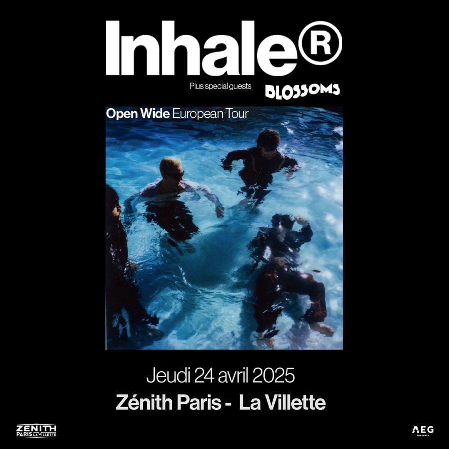 Event Inhaler - 24/04/2025 - Paris - Zenith - France