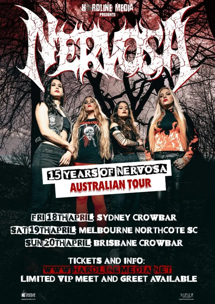 Event Nervosa - 20/04/2025 - Brisbane - Crowbar - Australia