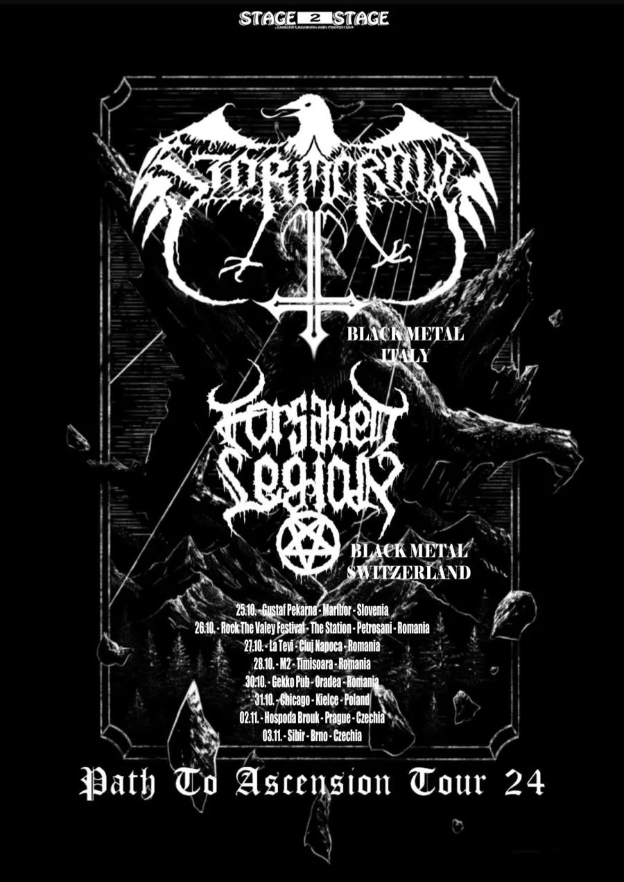 Stormcrow + Forsaken Legion - European Tour 2024 - 30/10/2024 - Oradea ...