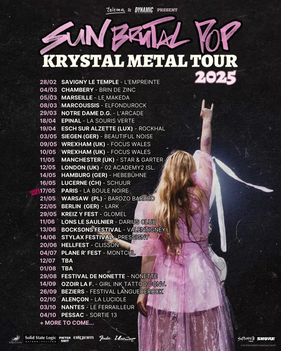 Sun - Krystal Metal Tour 2025 - 04/10/2025 - Bordeaux (Pessac) - Sortie 13 - France