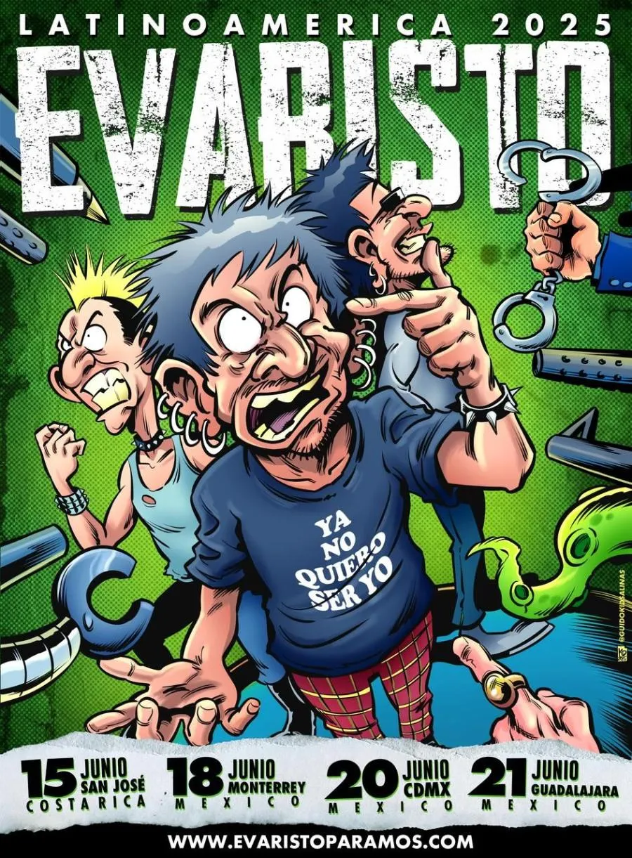 Evaristo - Latinoamerica 2025 - 20/06/2025 - Ciudad de Mexico - TBC - Mexico