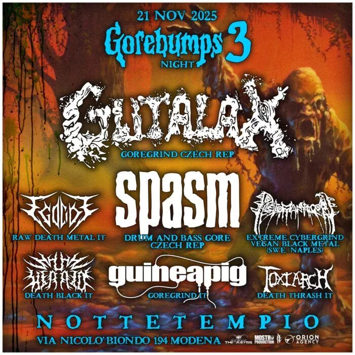 Gorebumps Night 2025 - 21/11/2025 - Modena - NotteTempio - Italy