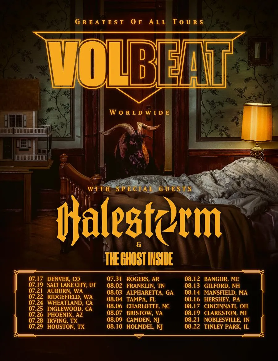 Event Volbeat - 13/08/2025 - Gilford - BankNH Pavilion - United States