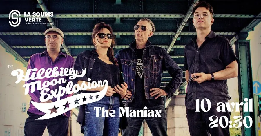 The Hillbilly Moon Explosion + The Maniax - 10/04/2025 - Epinal - La ...